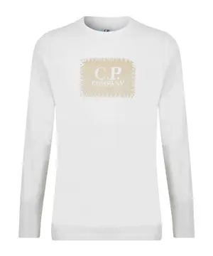 C.P. COMPANY Crewneck Longsleeve Tshirt - No