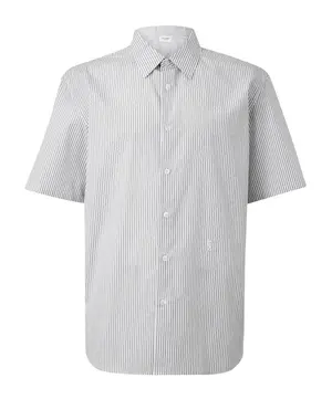 Saint Laurent Thinstripe Shortsleeve Shirt - No