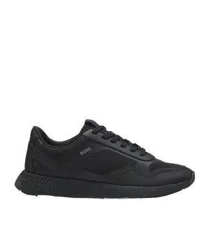 Hugo Boss Simple Sports Shoes - Black