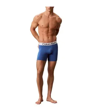 Calvin Klein Solid Color Single Boxer - Blue