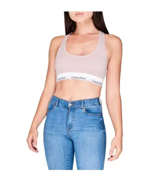 Calvin Klein Ribbed Racerback Bralette
