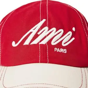 AMI Paris Colorblock Baseball Cap