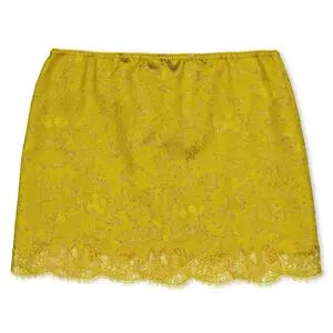 Saint Laurent Lace Mini Skirt - No