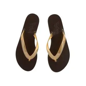 ANCIENT GREEK SANDALS Solid Color Flip Flops