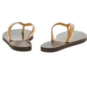 ANCIENT GREEK SANDALS Solid Color Flip Flops
