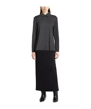 Max Mara Minimalist Solid-color Shirt