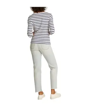 Tommy Hilfiger Horizontal Stripe Boatneck Top