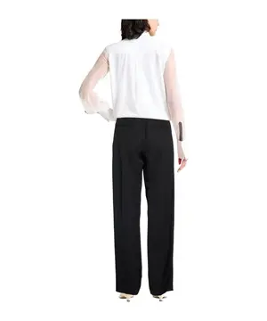 Sportmax Solid-colored Straight-leg Pants