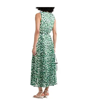 Max Mara Multi-color Pleated Dress