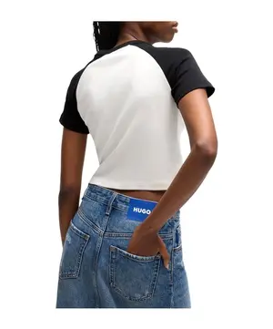 Hugo Boss Raglansleeve Cropped Tshirt