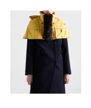 Prada Double-breasted Shetland Wool Coat