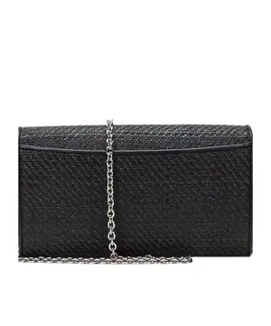 Ralph Lauren Woven Straw Crossbody Bag