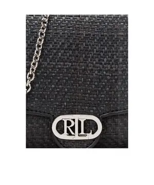 Ralph Lauren Woven Straw Crossbody Bag