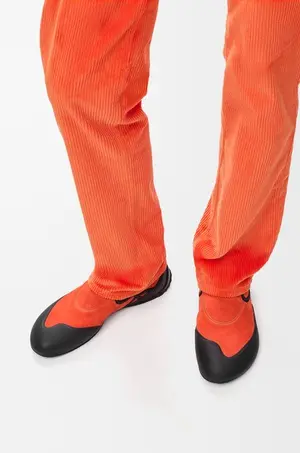 Loewe Grip Aqua Shoe - Deep Saffron/black