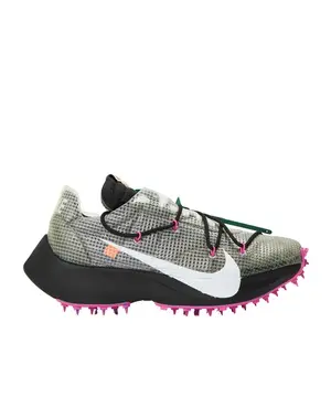 Off-White Mesh Fabric Racing Sneaker - Black