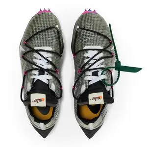 Off-White Mesh Fabric Racing Sneaker