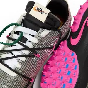 Off-White Mesh Fabric Racing Sneaker