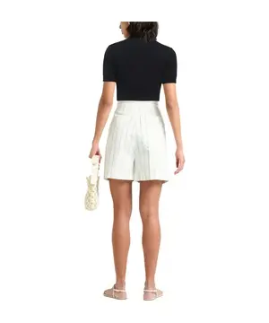 Sportmax Solid-color Short-sleeve Knit Top
