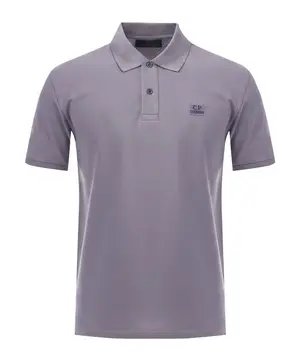 C.P. COMPANY Simple Short-sleeved Polo Shirt