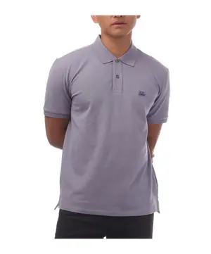 C.P. COMPANY Simple Short-sleeved Polo Shirt