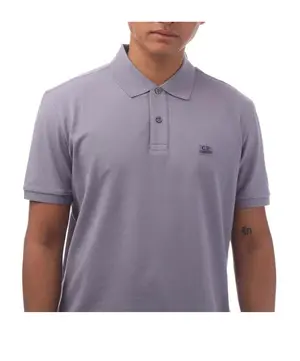 C.P. COMPANY Simple Short-sleeved Polo Shirt