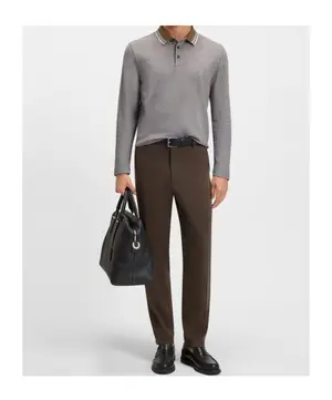 Hugo Boss Cotton Longsleeve Polo