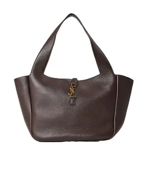 Saint Laurent Grainedleather Tote Bag - Black