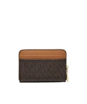 Michael Kors Monogram Ziparound Card Case