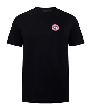 Canada Goose Crewneck Shortsleeve Tshirt - Black