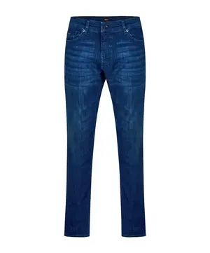 Hugo Boss Washed Straight Leg Jeans