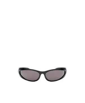 Balenciaga Wrapped Plastic Frame Sunglasses - Gray