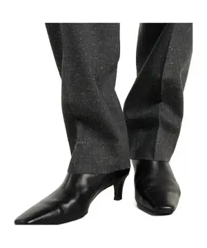 RÓHE Pleated Wool-blend Straight Pants