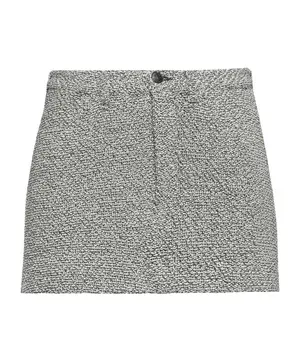 Rag & Bone Color-blocked Tweed Umbrella Skirt