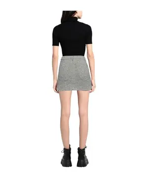 Rag & Bone Color-blocked Tweed Umbrella Skirt