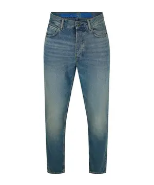 Hugo Boss Washed Tapered Jeans