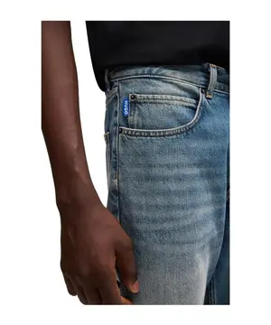 Hugo Boss Washed Tapered Jeans