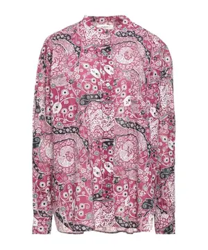 Isabel Marant Étoile Floral Printed Long-sleeve Shirt - Pink