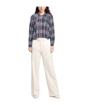Isabel Marant Étoile Plaid Long-sleeve Shirt