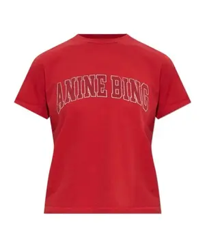 ANINE BING Shelley T-shirt - Red