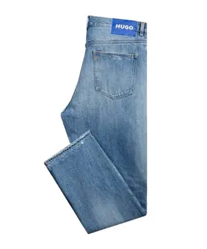 Hugo Boss High-waisted Straight-leg Jeans