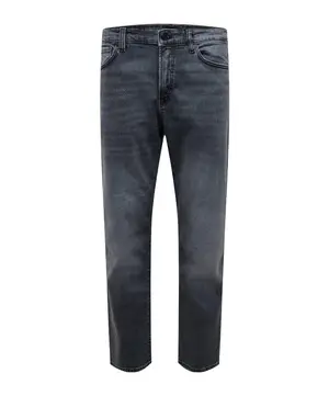 Hugo Boss Washed Straightleg Jeans - Grey