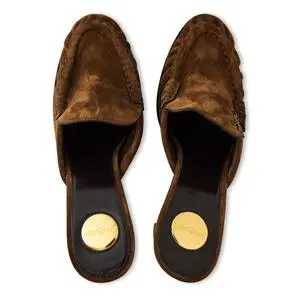 Saint Laurent Suede Mule Shoe