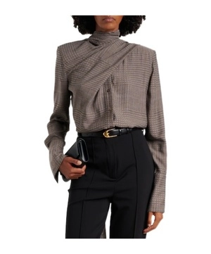 MUGLER Scarf-detail Blouse