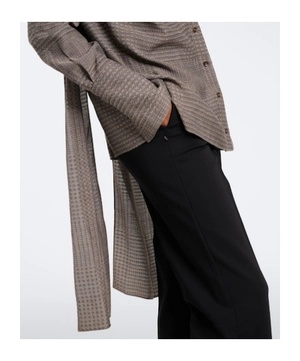MUGLER Scarf-detail Blouse