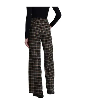 MAXCO. Max&co. Plaid Trousers With Belt