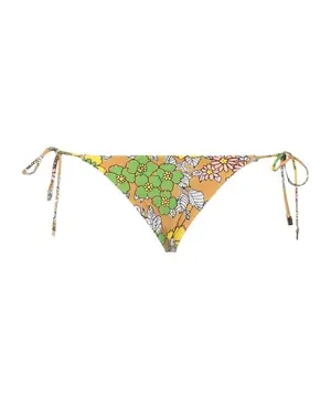 Tory Burch Floral Bikini Bottoms - Sand