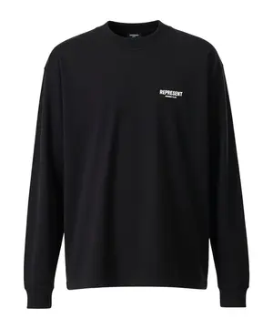 REPRESENT Long Sleeve T-shirt - Black
