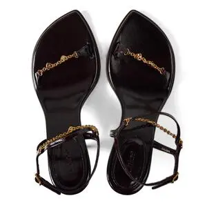 Chloé Glossy Strappy Sandal
