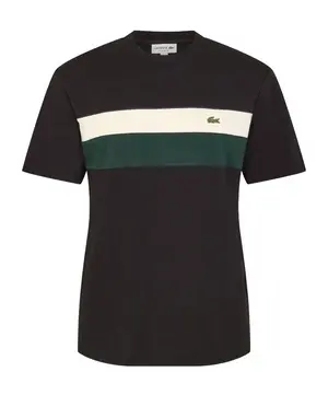 Lacoste Crewneck Shortsleeve Tee - Black