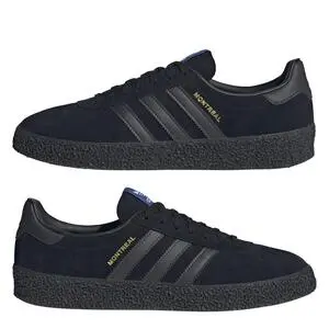 ADIDAS ORIGINALS Montreal Lace-up Sneakers - Black